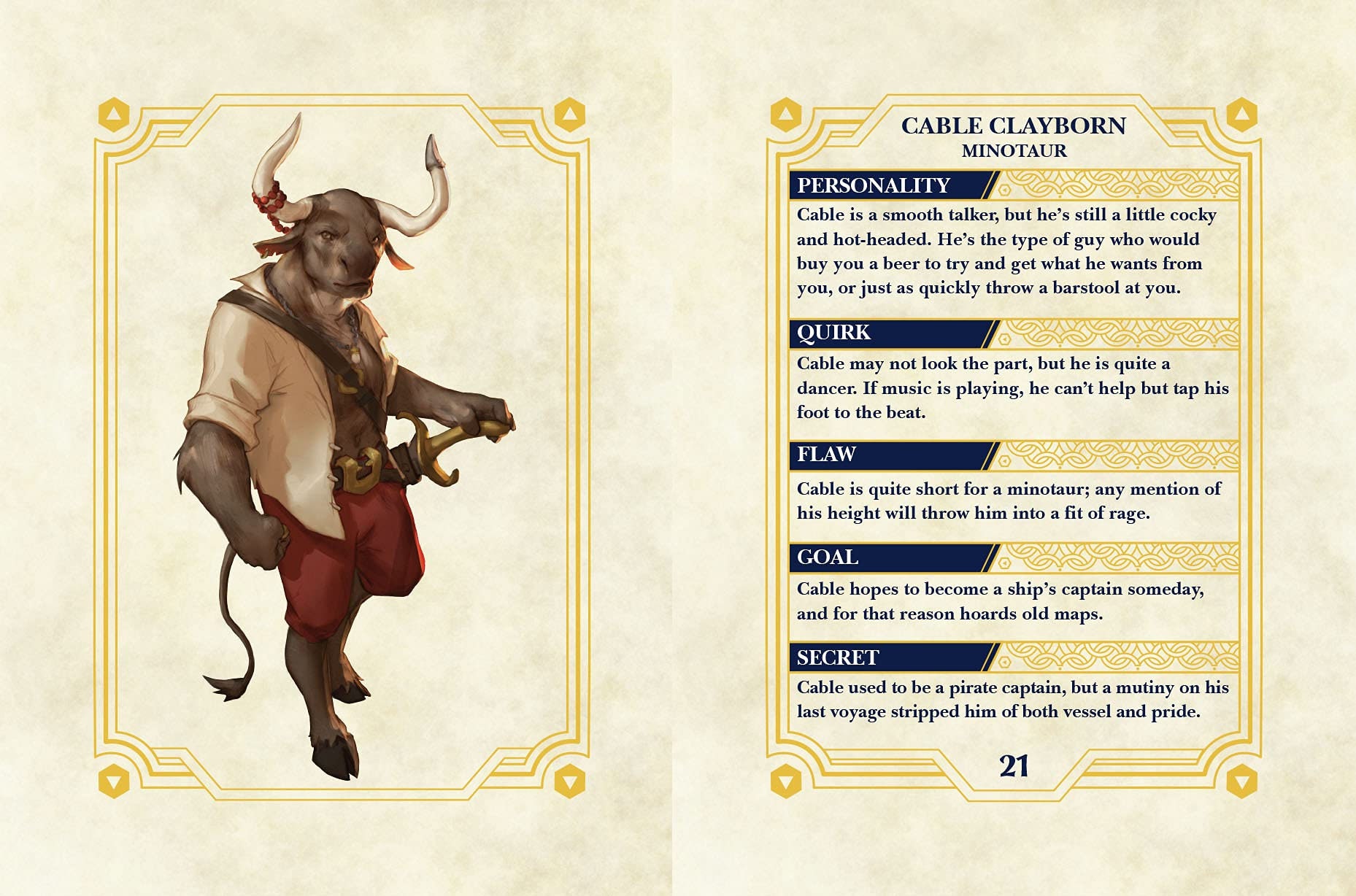 DND NPC Booster 2, Premade Pre-generated Characters, Roleplaying Game ...