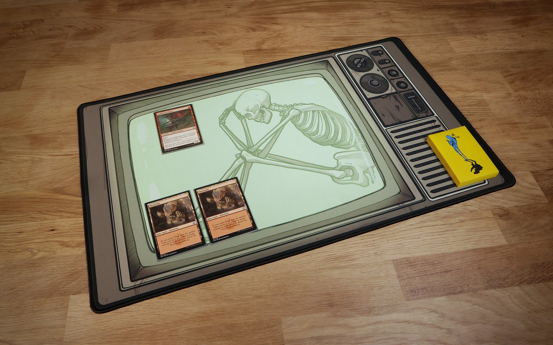 Skelly Telly Dnd Playmat – Neoprene Dice Mat for Tabletop RPG ...
