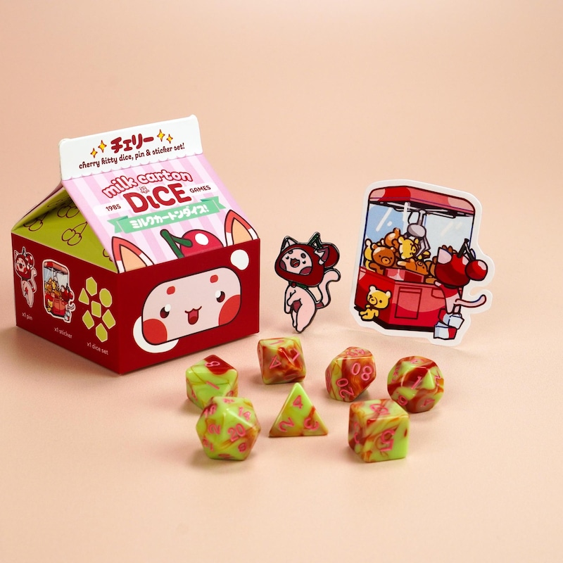 Cherry Red Dices - Etsy