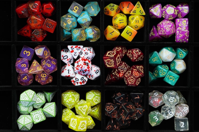 Mystery Dice Bundle MD6 | 6 Pack Polyhedral DND Dice Sets for D&D ...