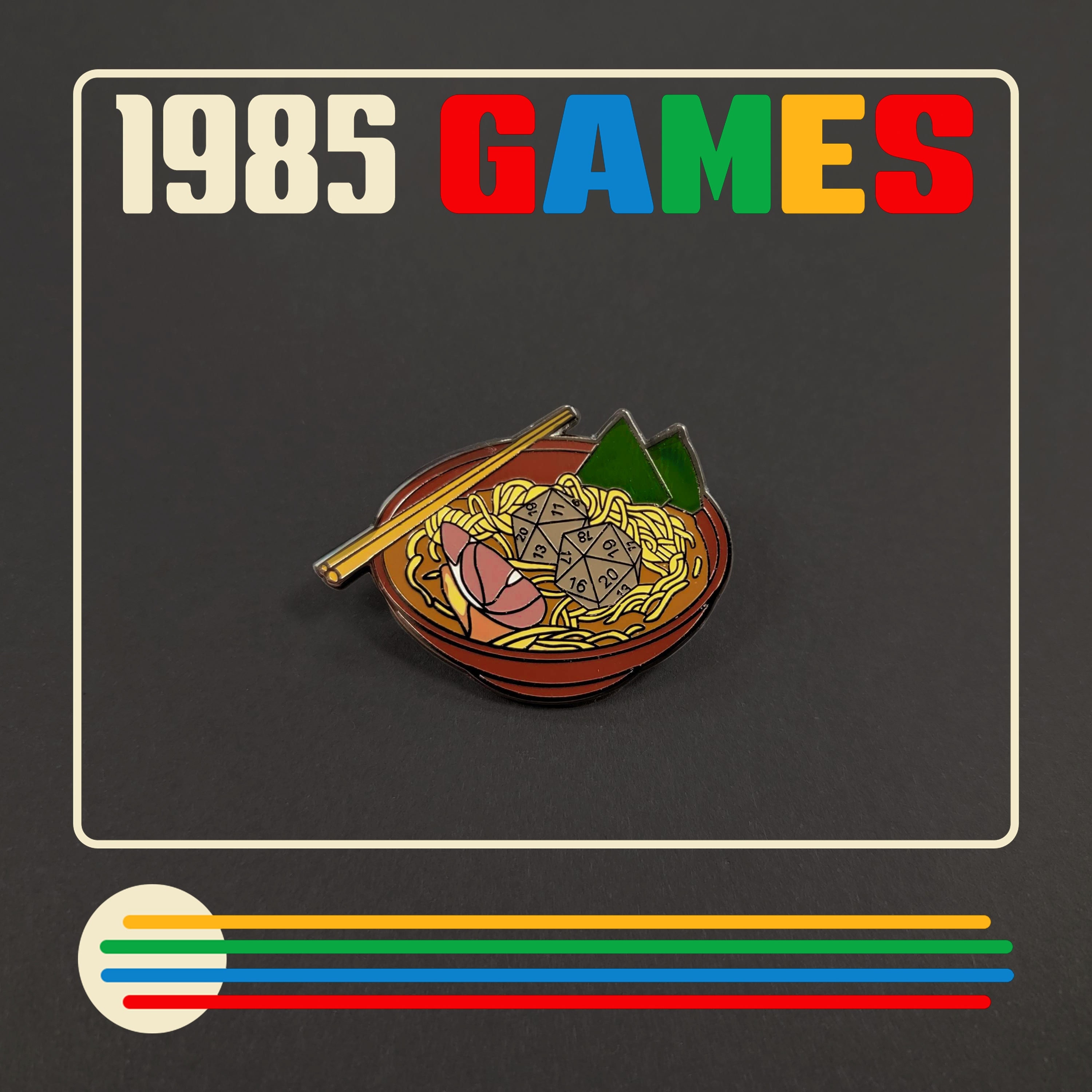 Ramen Dnd Lapel Pin, Enamel Hat Badge, Fantasy Collectible Pins, RPG ...