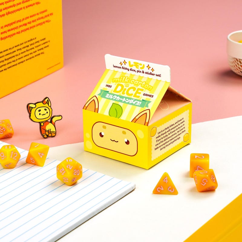 Yellow Dice Cute - Etsy