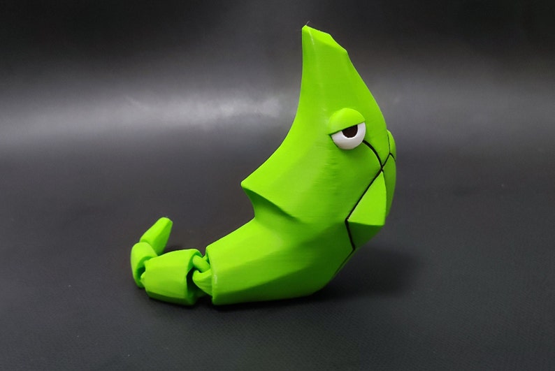 Articulated Metapod 3d Print Fidget Toy - Etsy