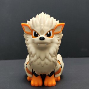 Arcanine 3d Figure Statue MULTICOLOR 3d PRINT - Etsy