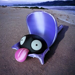 Articulated Shellder 3d Print Fidget Toy - Etsy