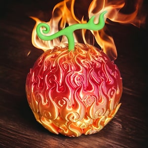 Mera Mera No Mi Replica "flame" Devil Fruit Anime Gift Ace - Etsy