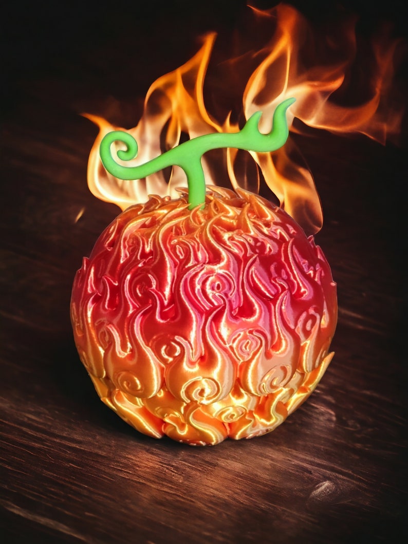Mera Mera No Mi Replica "flame" Devil Fruit Anime Gift Ace - Etsy