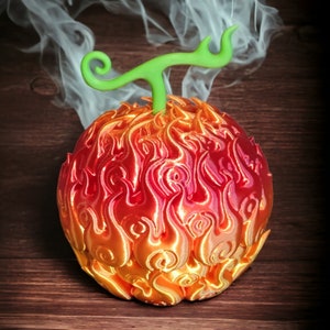 Mera Mera No Mi Replica "flame" Devil Fruit Anime Gift Ace - Etsy
