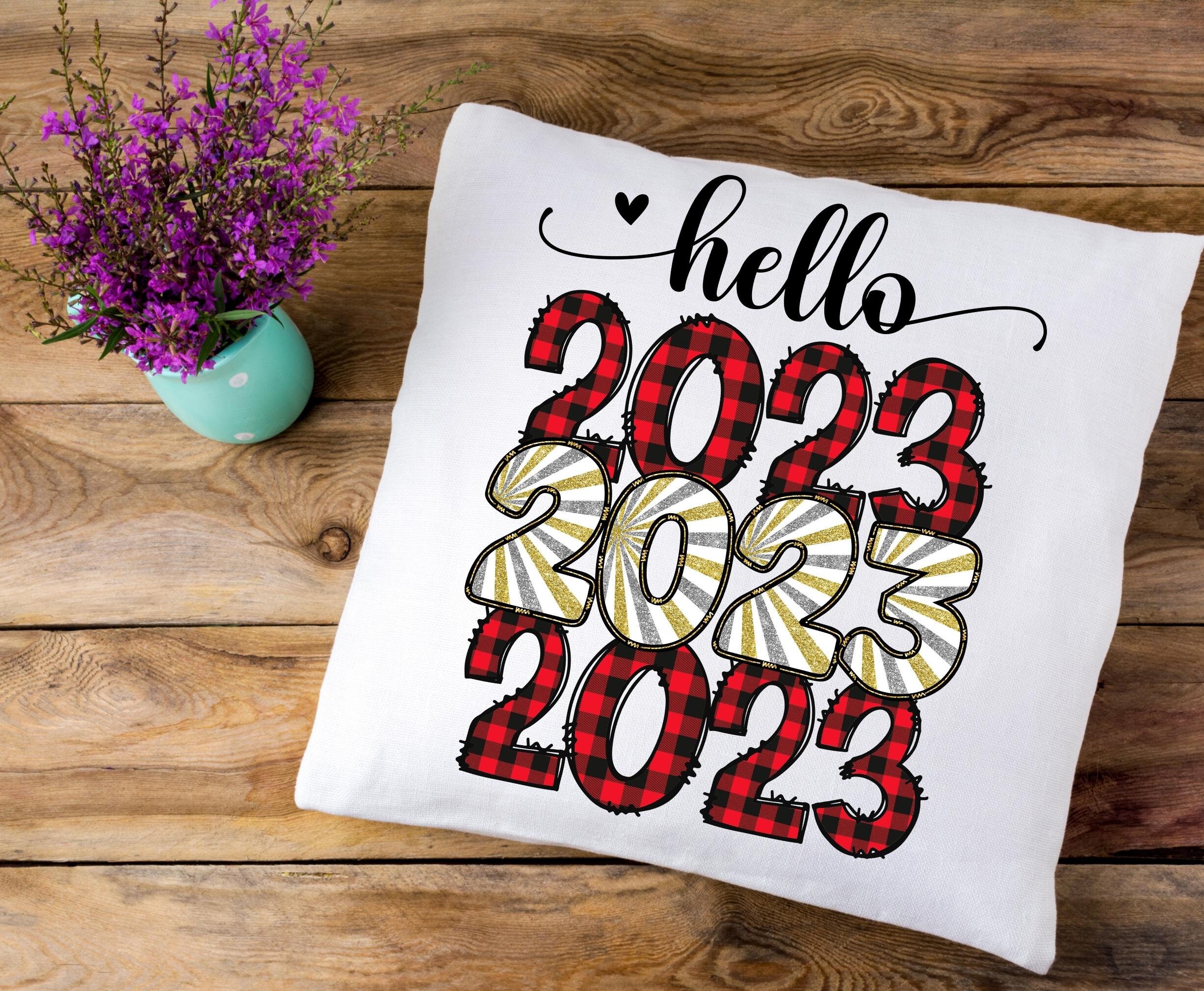Happy 2023 PNG Happy New Year 2023 Winter Holiday PNG - Etsy