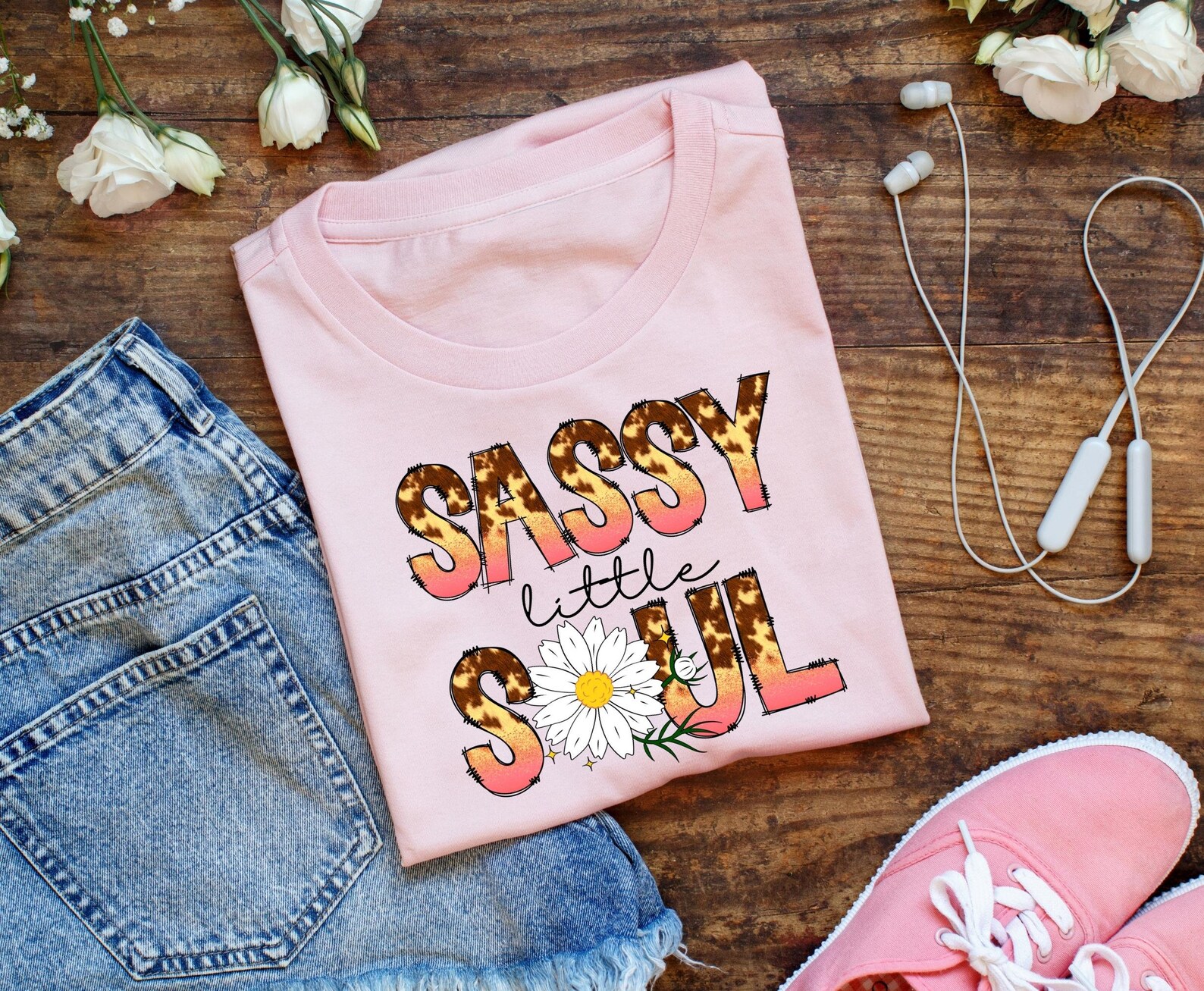 Sassy Little Soul PNG| Daisy Flower PNG| Sublimation Design| Western ...