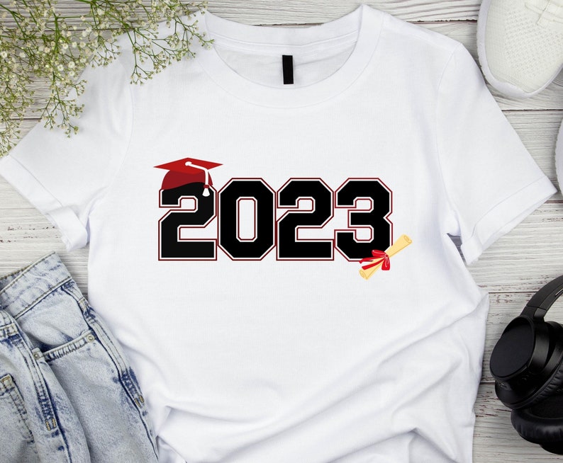 Class of 2023 PNG Graduation Shirt PNG Sublimate Design Download ...