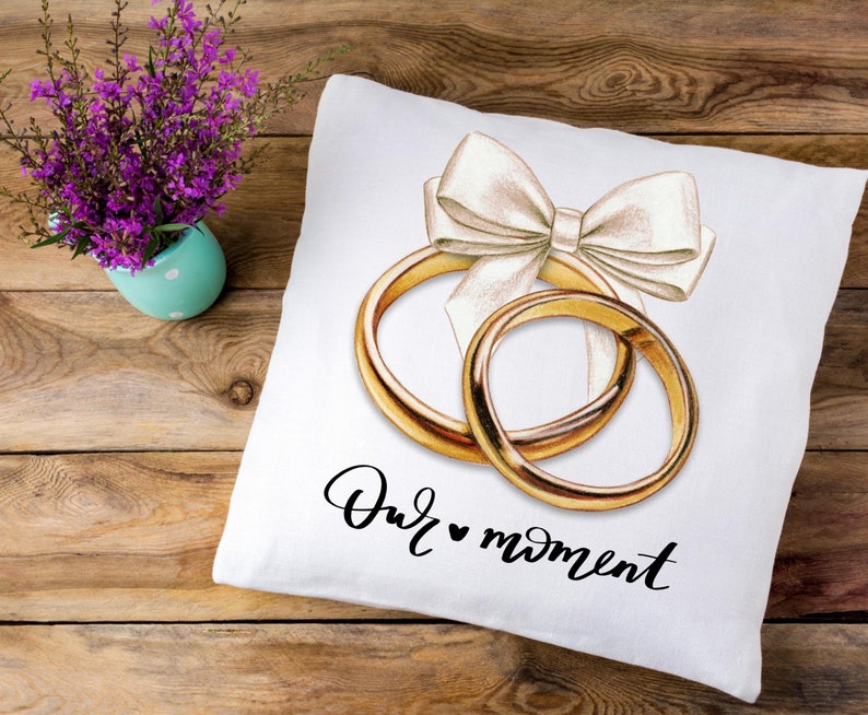 Our Moment| Wedding Rings| PNG Design Just Married| Wedding Gift| T ...