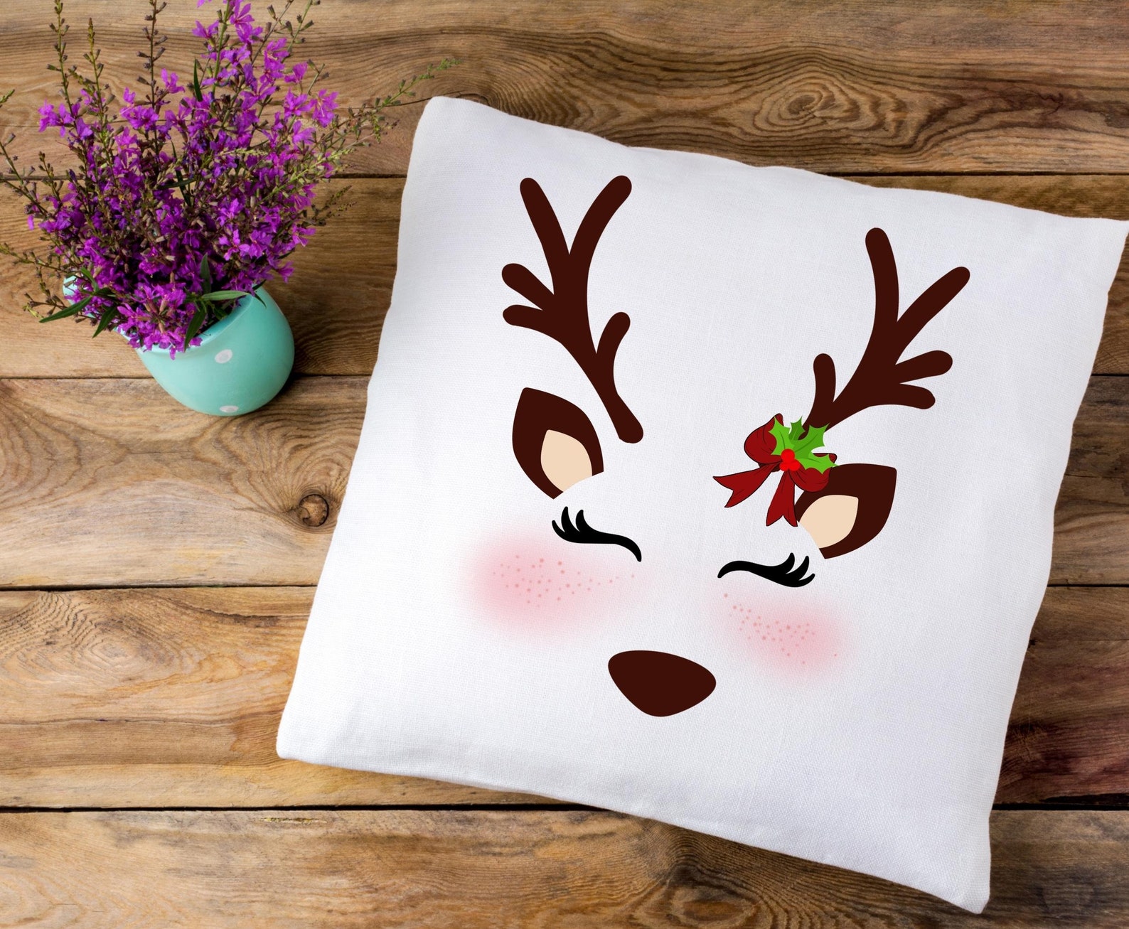 Reindeer Christmas PNG| Cute Reindeer PNG| Sublimation Design| Digital ...