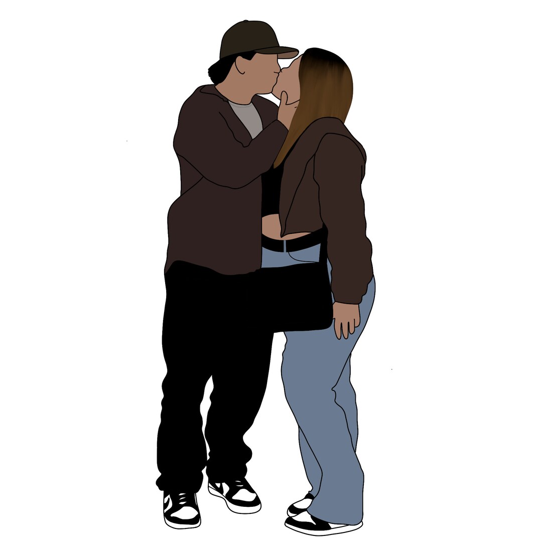 Couple Drawing - Etsy
