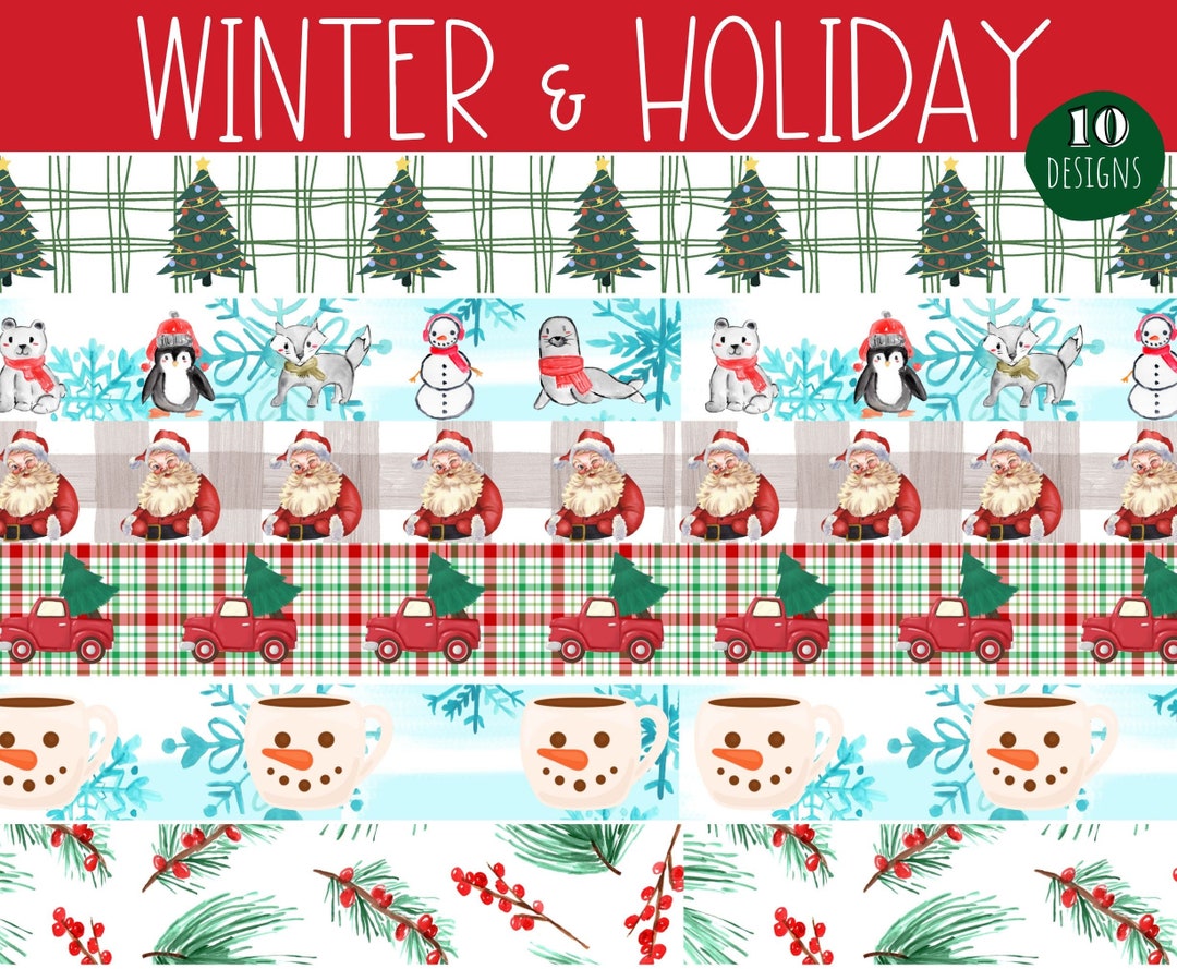Christmas Bulletin Classroom Decor. Winter Bulletin Border Kit. Holiday ...