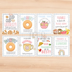 Pastel Teacher Appreciation Itinerary | Teacher Appreciation Week Theme ...