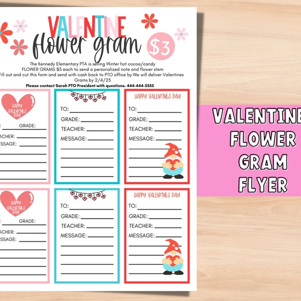 Valentine Gram - Etsy