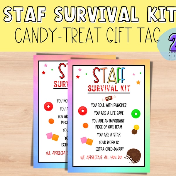 Employee Treat Kit - Etsy