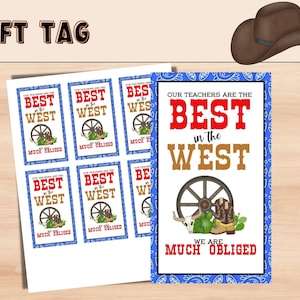 Wild West Teacher Appreciation Week. Best in the West ITINERARY ...