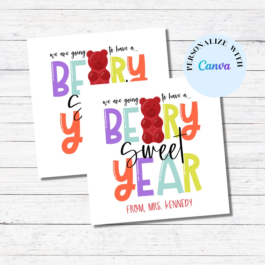 Customizable Beary Good Year. First Day of School Tag - Etsy