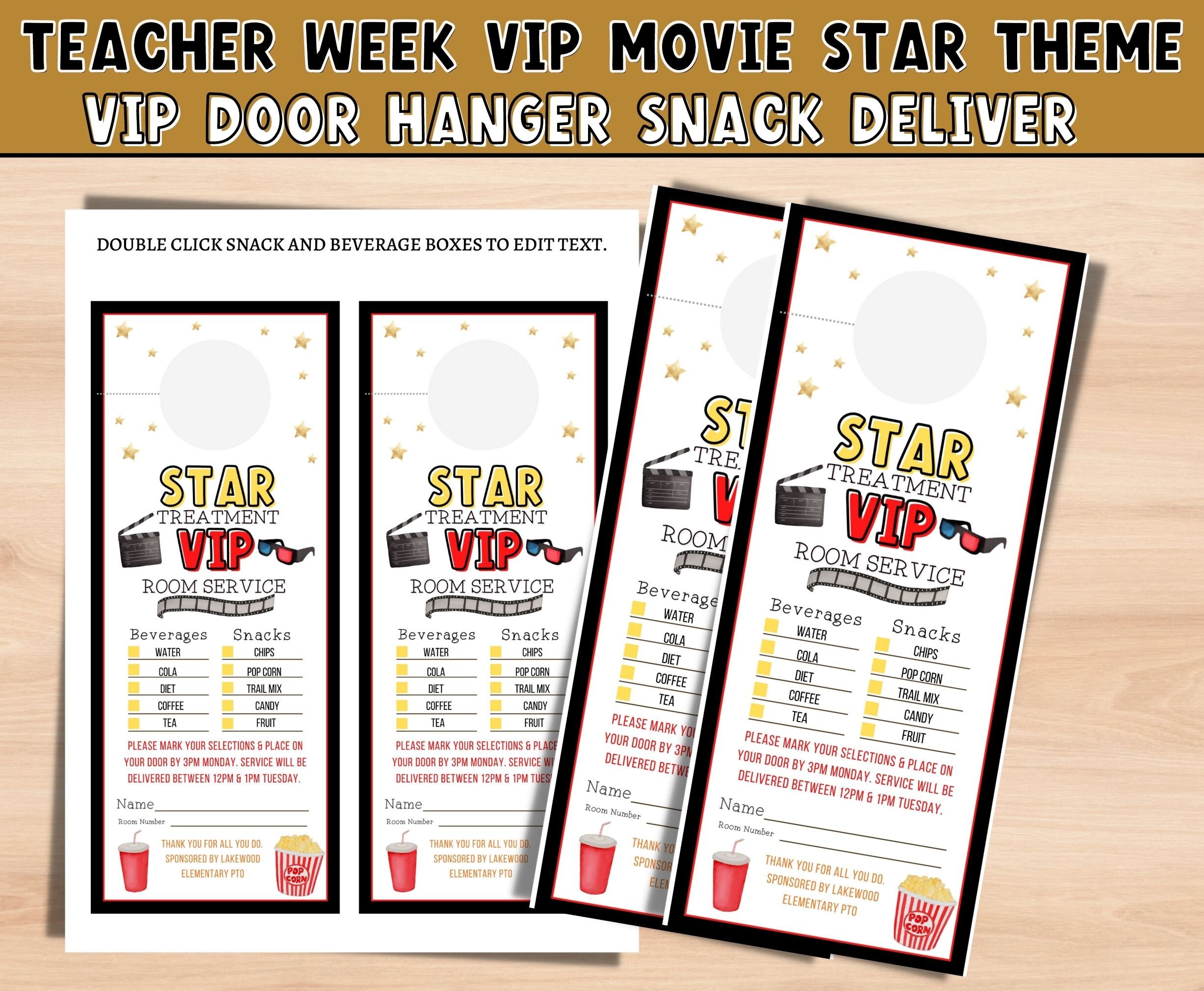 Movie Hollywood Teacher Appreciation Week Theme. Teacher & - Etsy