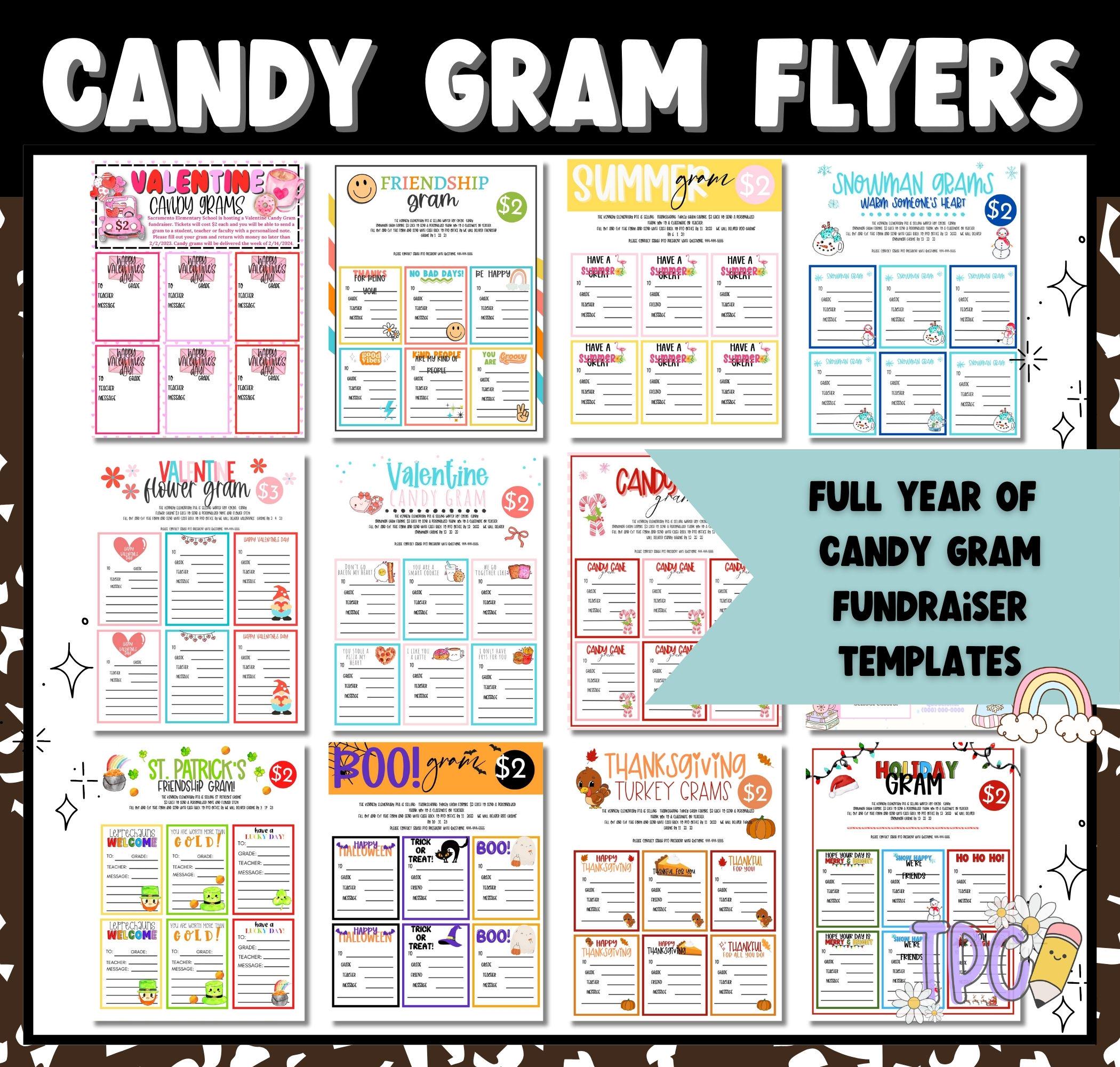 PTA BINDER | Pto President | Spirit Week Flyers | Candy Gram ...