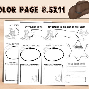 Wild West Teacher Appreciation Week. Best in the West ITINERARY ...