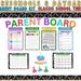 Parent Board Bundle With Templates. Preschool Daily Schedule. Daycare ...