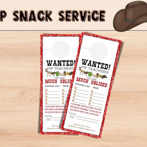 Wild West Teacher Appreciation Week. Best in the West ITINERARY ...