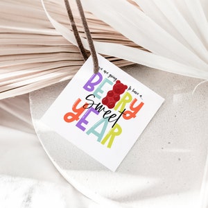 Customizable Beary Good Year. First Day of School Tag - Etsy