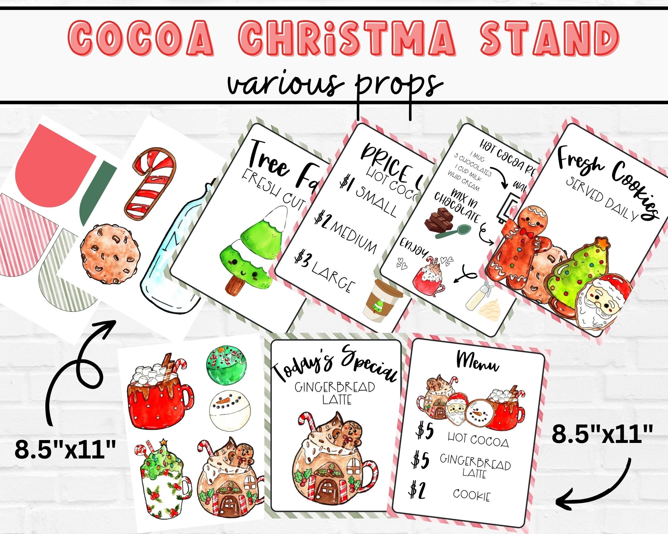 Winter Dramatic Play Center | Hot Cocoa Stand Pretend Play | Christmas ...