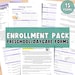 Enrollment DAYCARE Forms Templates. Enrollment Forms. Daycare Binder ...