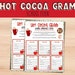 Cocoa Gram SCHOOL. Snowman Candy Fundraising Flyer for PTA Hot Cocoa ...