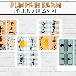 Fall Dramatic Play Center | Pumpkin Farm Pretend Play | Pumpkin Patch ...