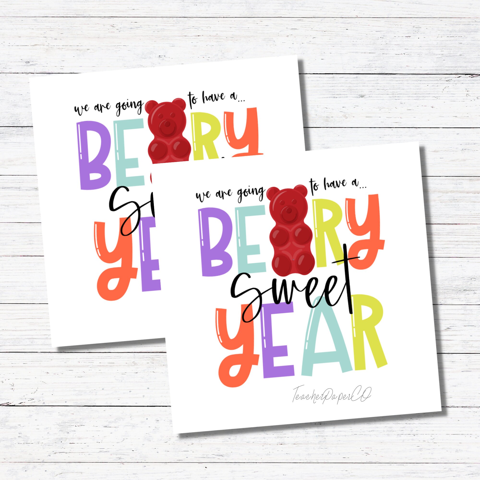 Customizable Beary Good Year. First Day of School Tag - Etsy