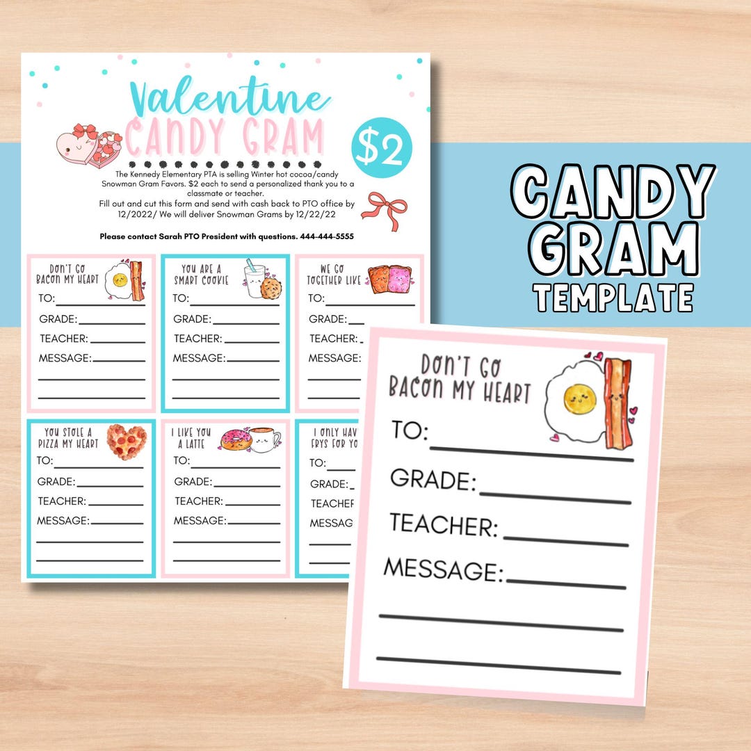 Valentine Candy Gram | Jokes Candy Gram | Funny Food Valentine | Candy ...