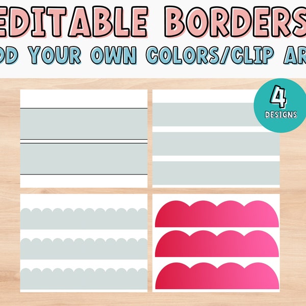 Bulletin Border - Etsy