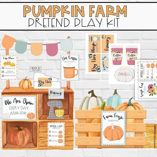 Pretend Play Printable - Etsy