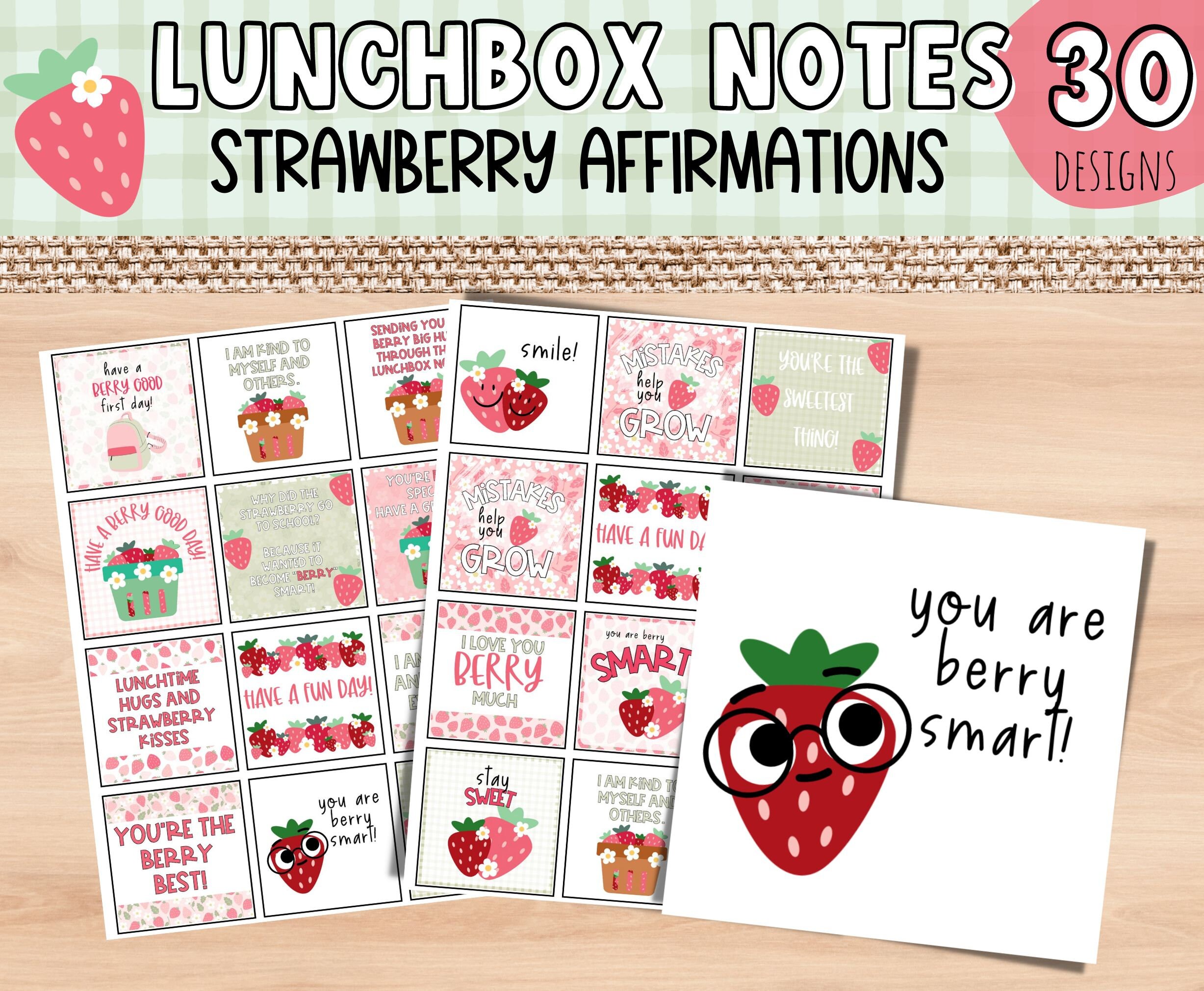 Lunch Notes For Boys