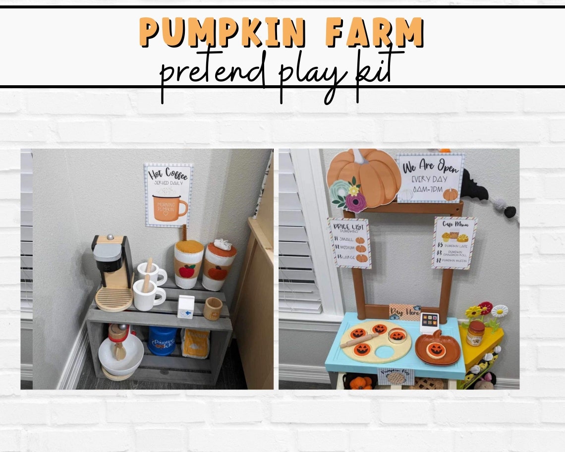 Fall Dramatic Play Center | Pumpkin Farm Pretend Play | Pumpkin Patch ...