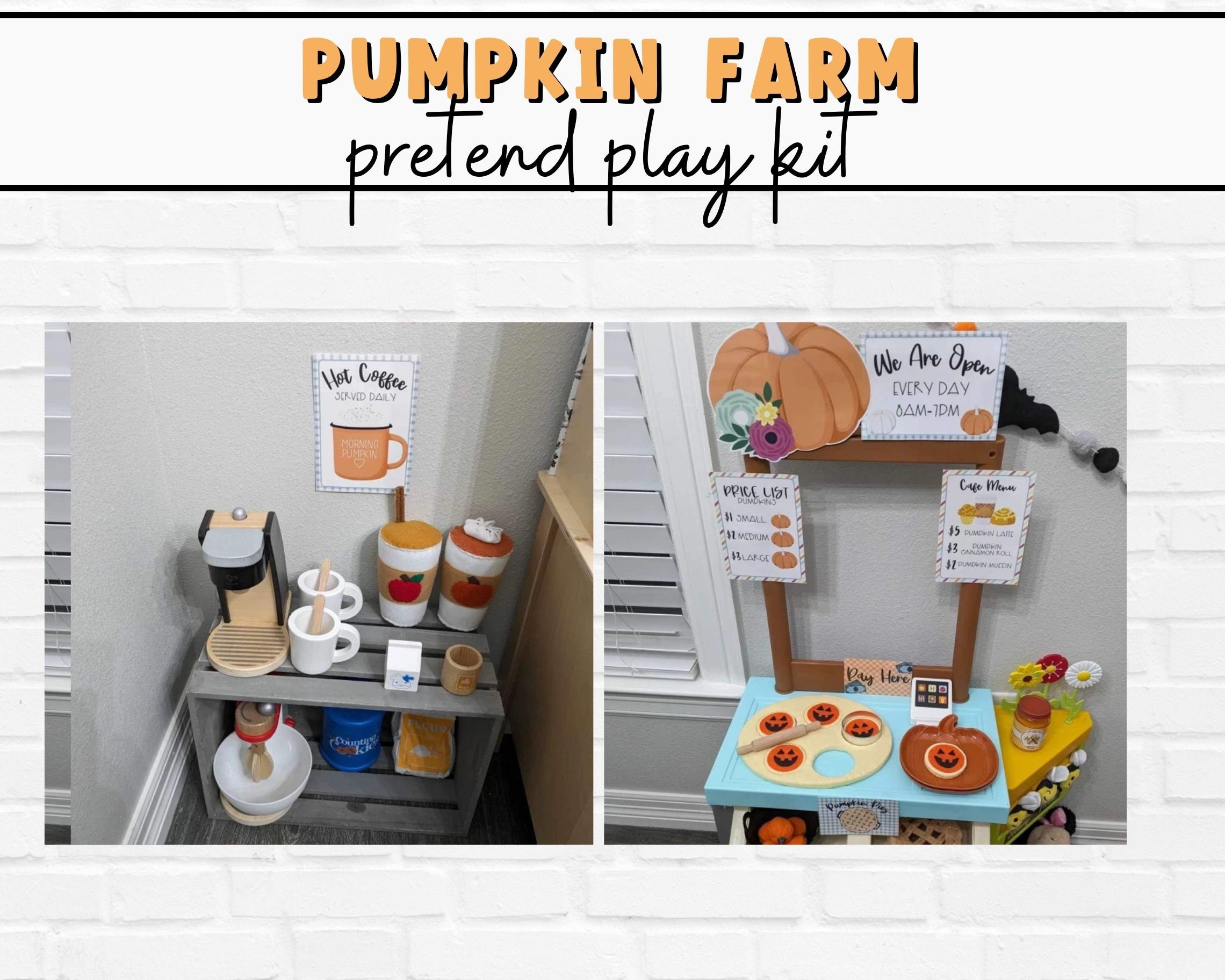 Fall Dramatic Play Center | Pumpkin Farm Pretend Play | Pumpkin Patch ...