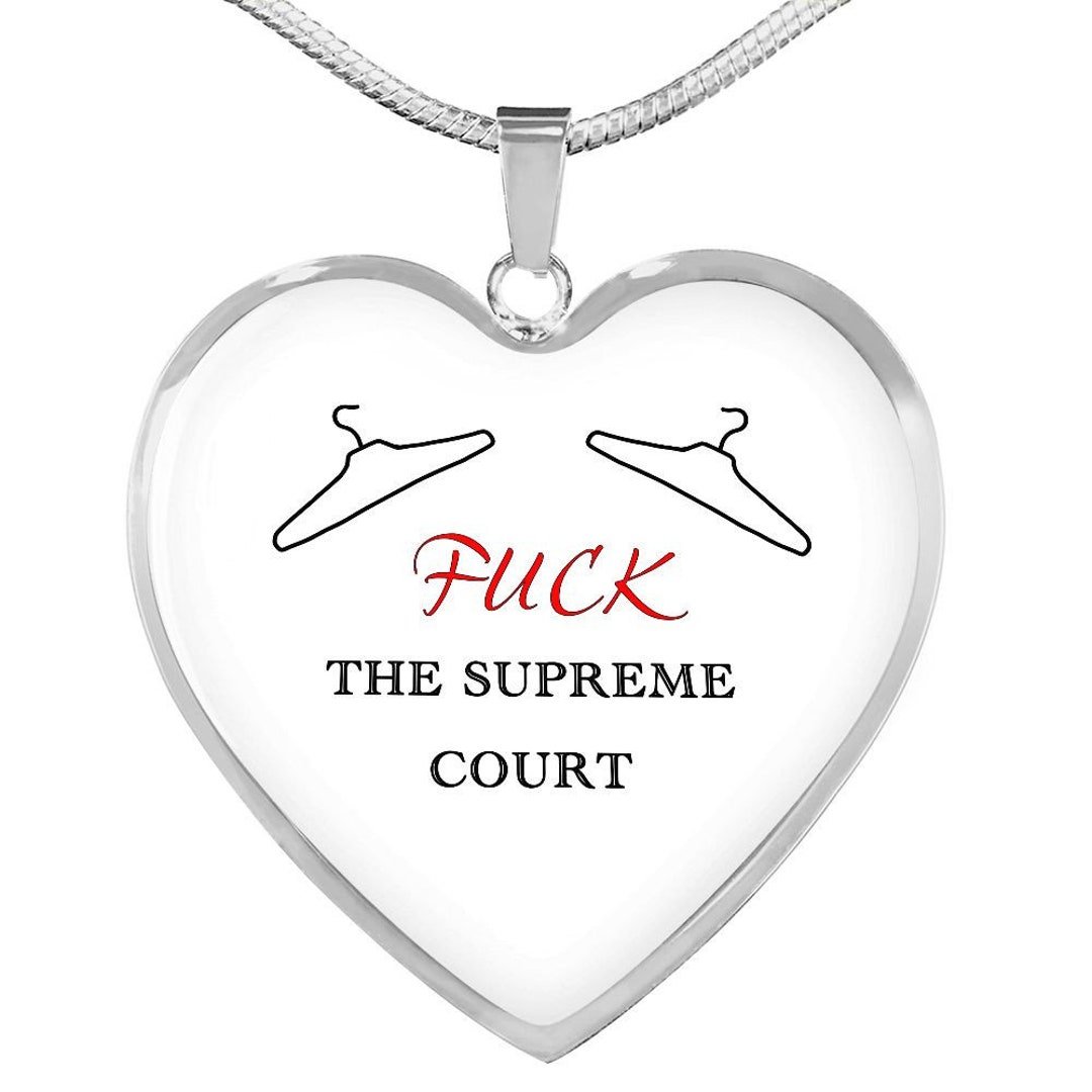 Hanger Necklace Pro Choice Jewelry Pro Choice Gift Abortion Necklace ...