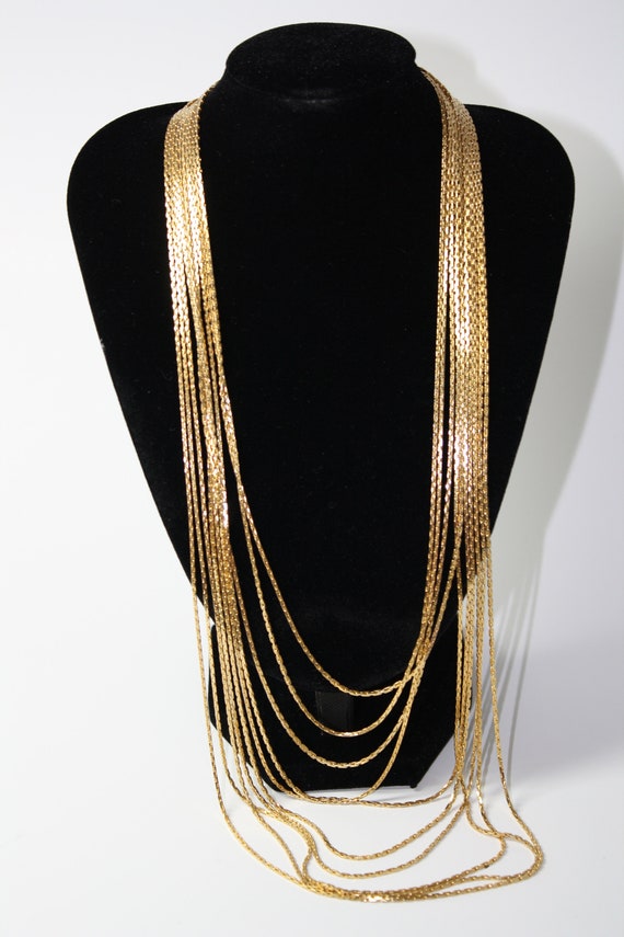 Vintage multi chain multi - Gem