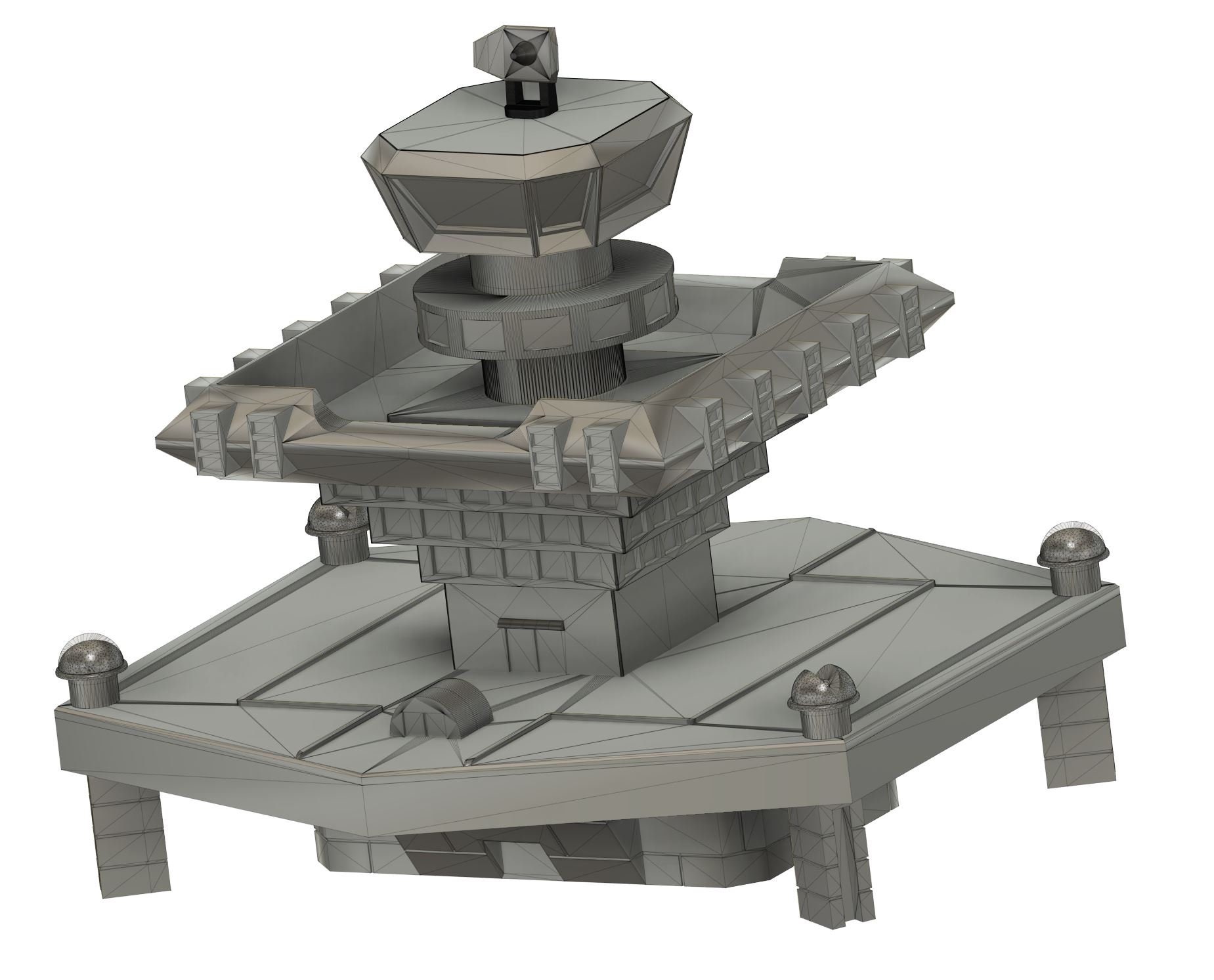 3D Model Kit Diorama Base Great Mazinger Science Fortress 3D Print - Etsy