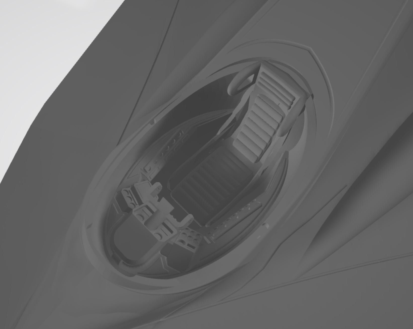 3D Brain Condor Great Mazinger Model for 3D Printing (2 MODELS, With ...