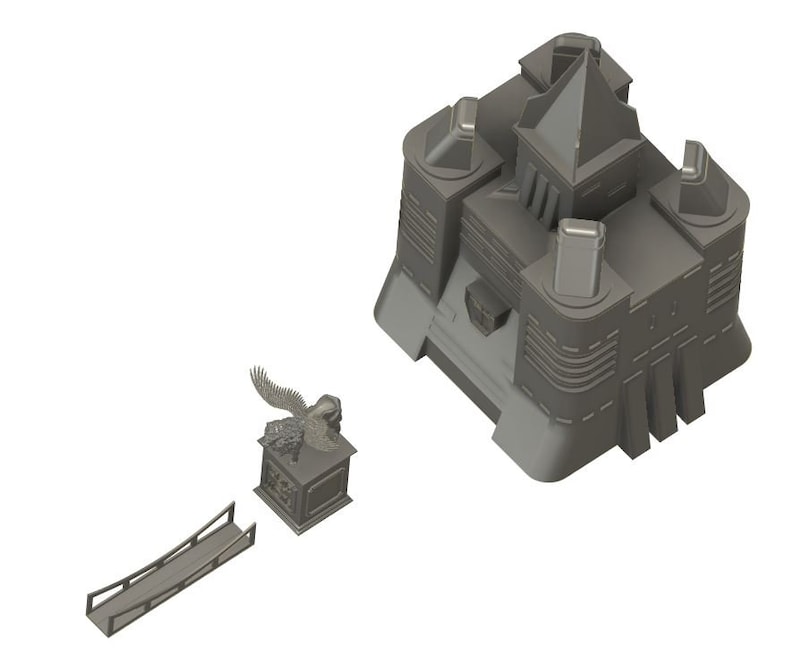 3D Model Kit Voltron Castle Golion 5 Robot Lions for 3D Printing - Etsy