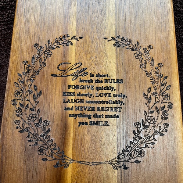 Custom Laser Engraving - Etsy