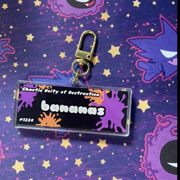 Splatoon Plush Keychain - Etsy