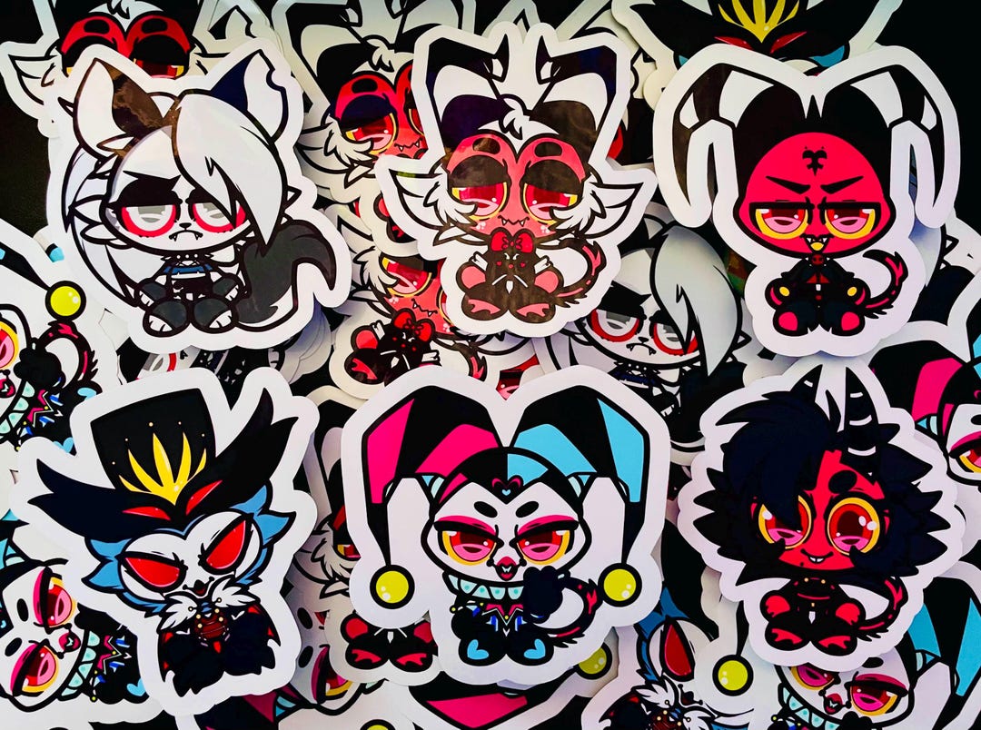 Helluva Boss Stickers - Etsy