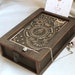 Double Oracle or Large Tarot Deck Box With Lid Moon Phases Hummingbirds ...